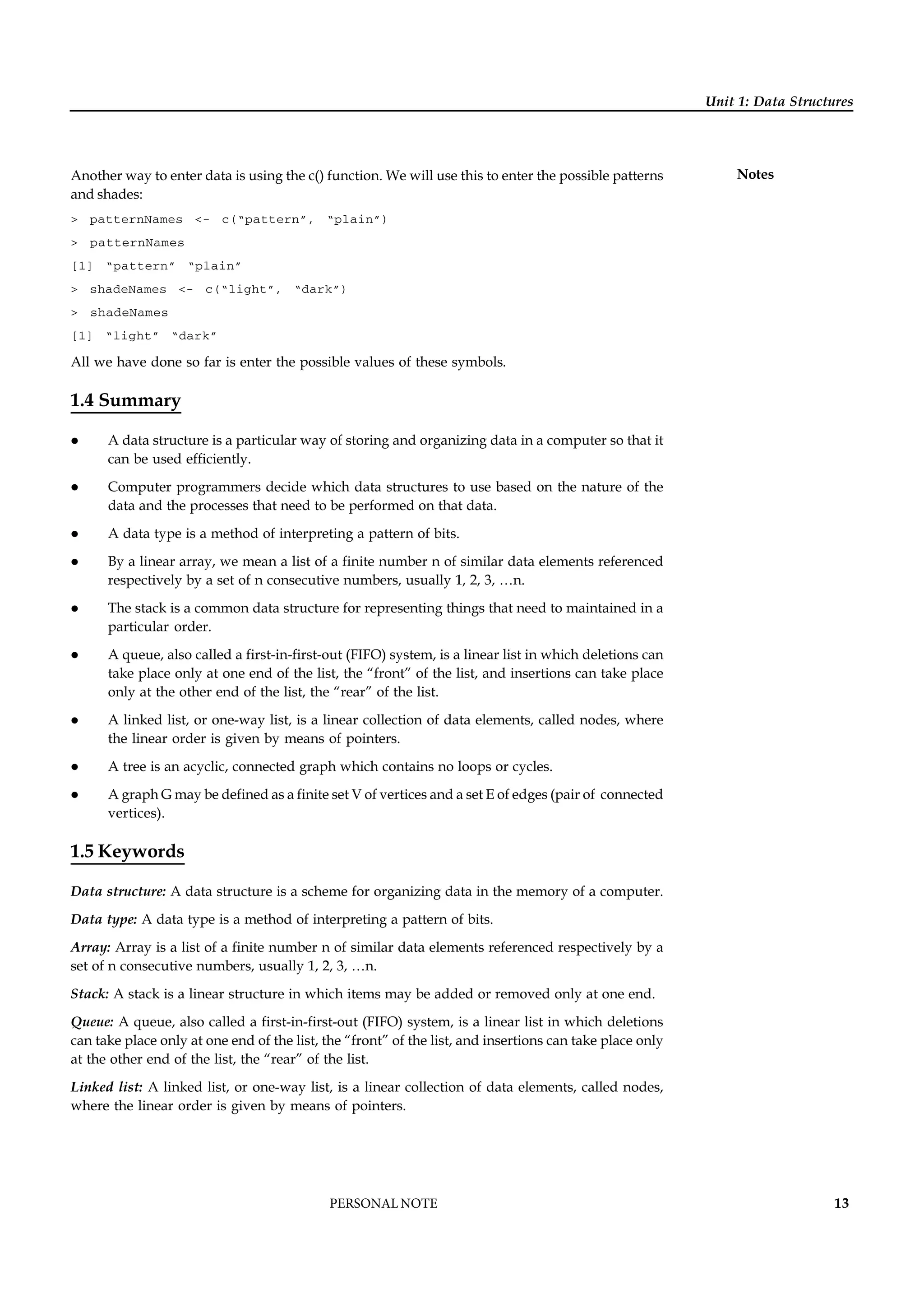 Data Structure and its Fundamentals | PDF