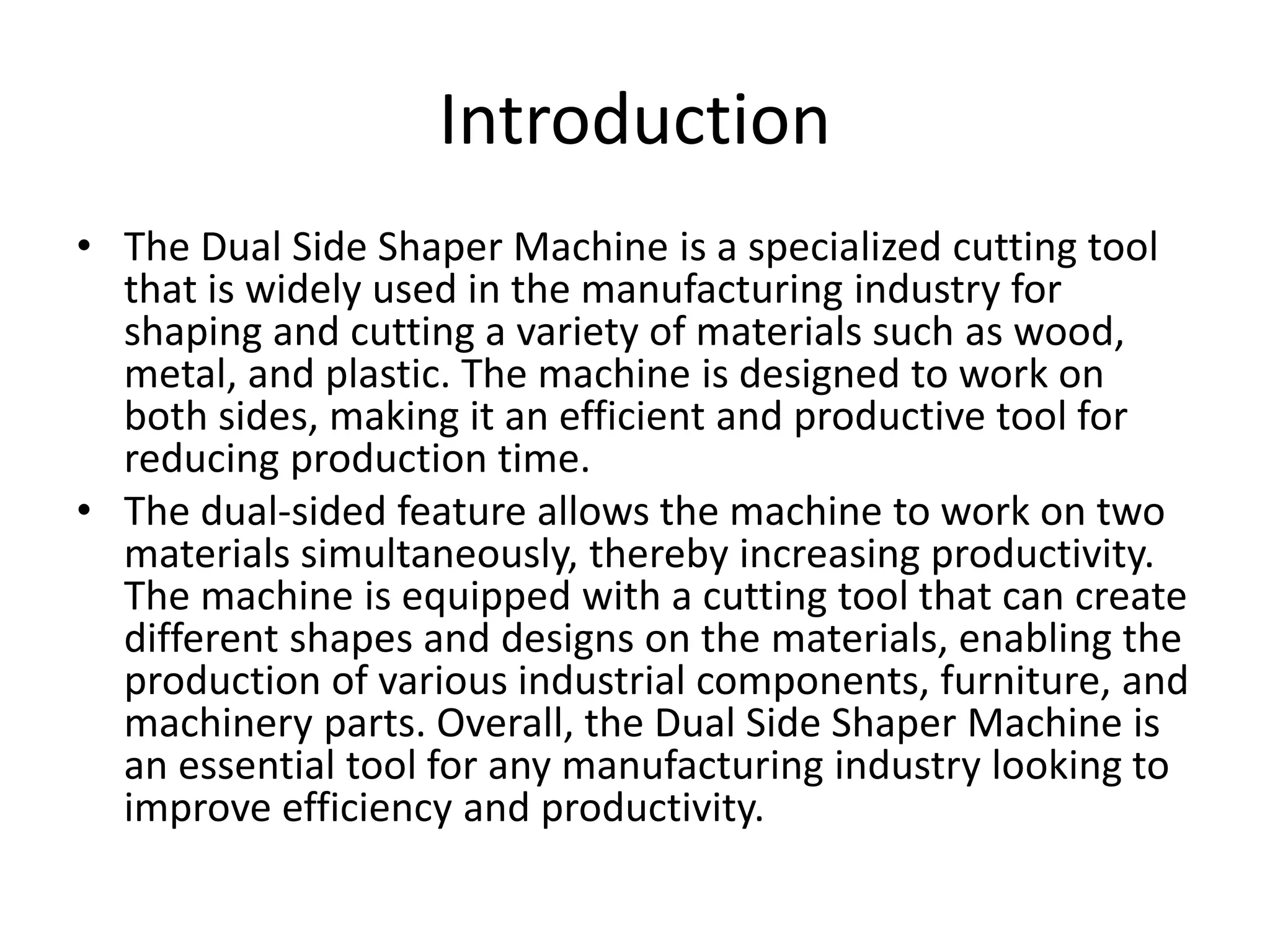 Both side Shaper machine with calculation.pptx