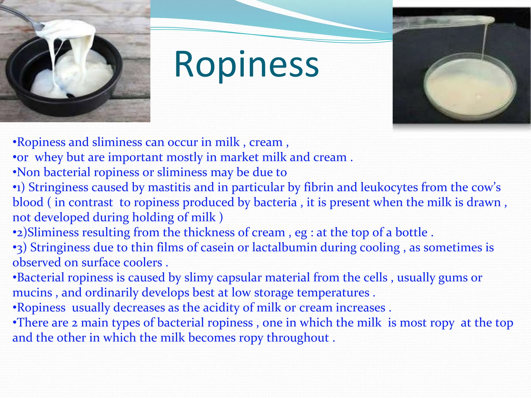 Spoilage of milk and milk products presentation | PPTX