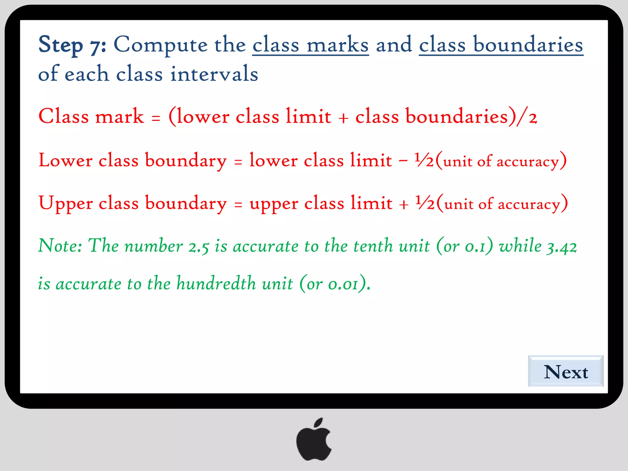 frequency distribution table | PPSX