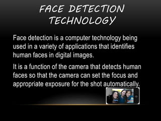 Face Detection Technology | PPT