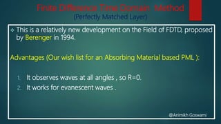 Fdtd ppt for mine | PPTX