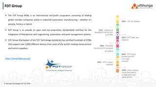 FDT/DTM Introduction Webinar | PDF