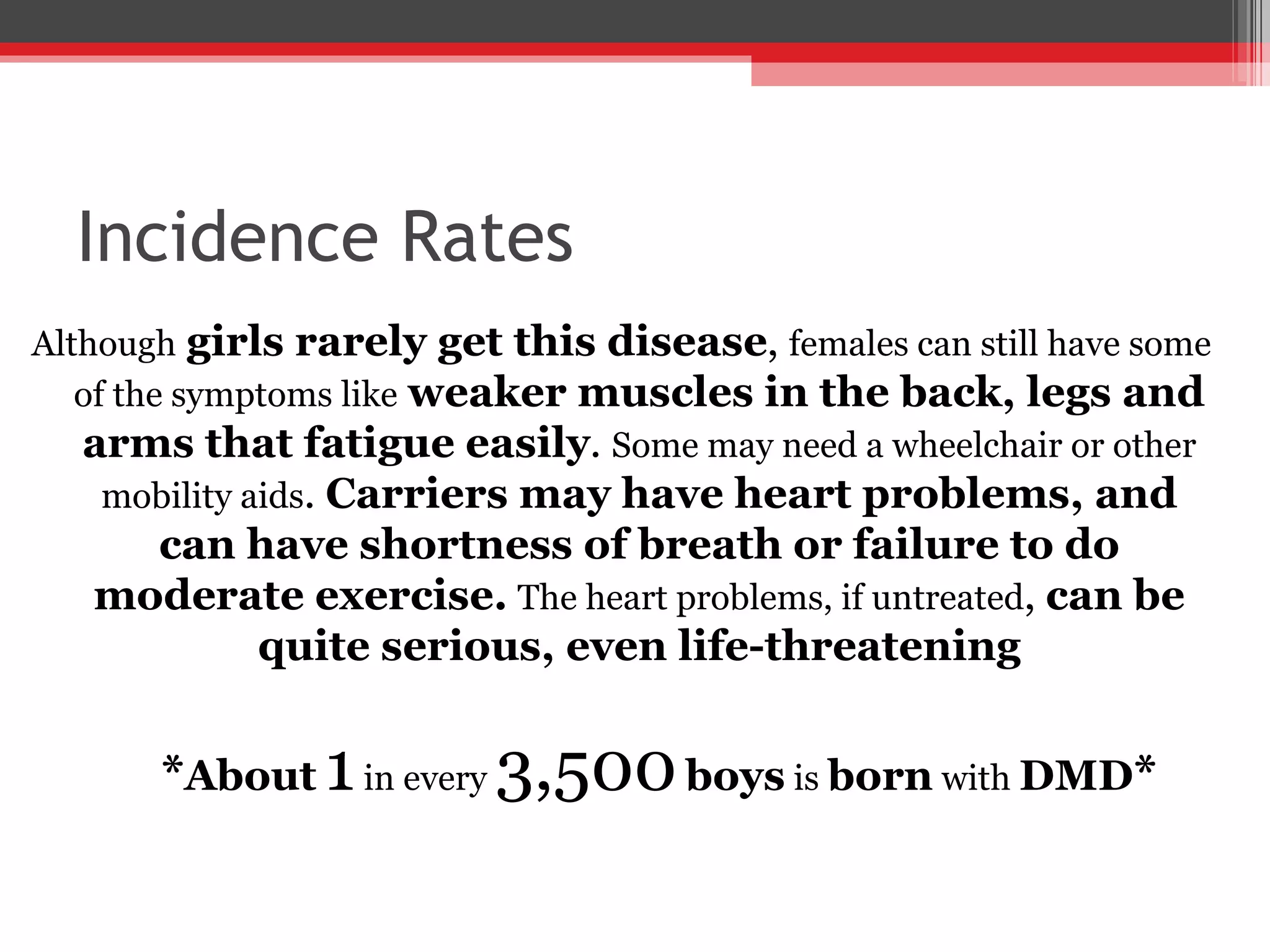 Duchenne Muscular Dystrophy | PPT