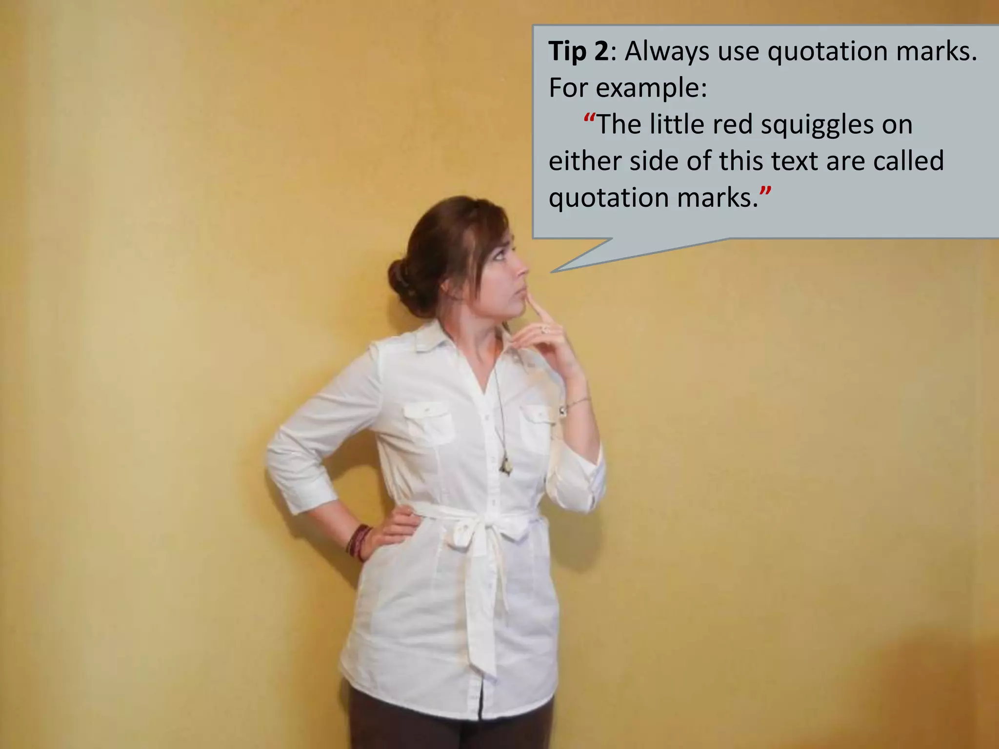 Fundamentals Dialog Punctuation Presentation | PPTX