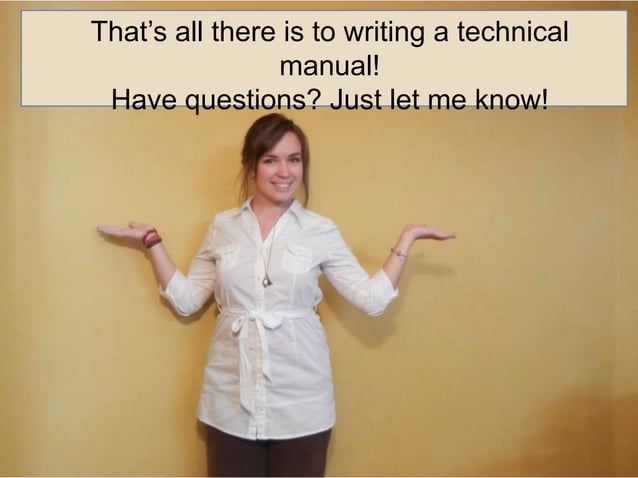 Fundamentals Technical Writing Presentation | PPT Fundamentals Technical Writing Presentation | PPT