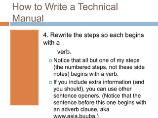 Fundamentals Technical Writing Presentation | PPTX