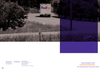 FedEx Corporate Brochure | PDF
