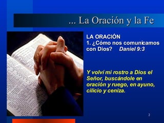 Fe 03 Oracion | PPT