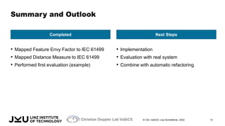 Bad Smells in Industrial Automation: Sniffing out Feature Envy | PPT | Free Download