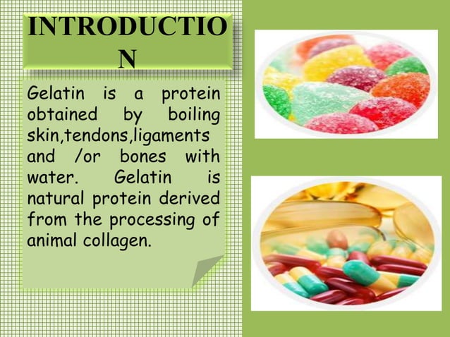 Fe.pptx for science of production of gelatin | PPT