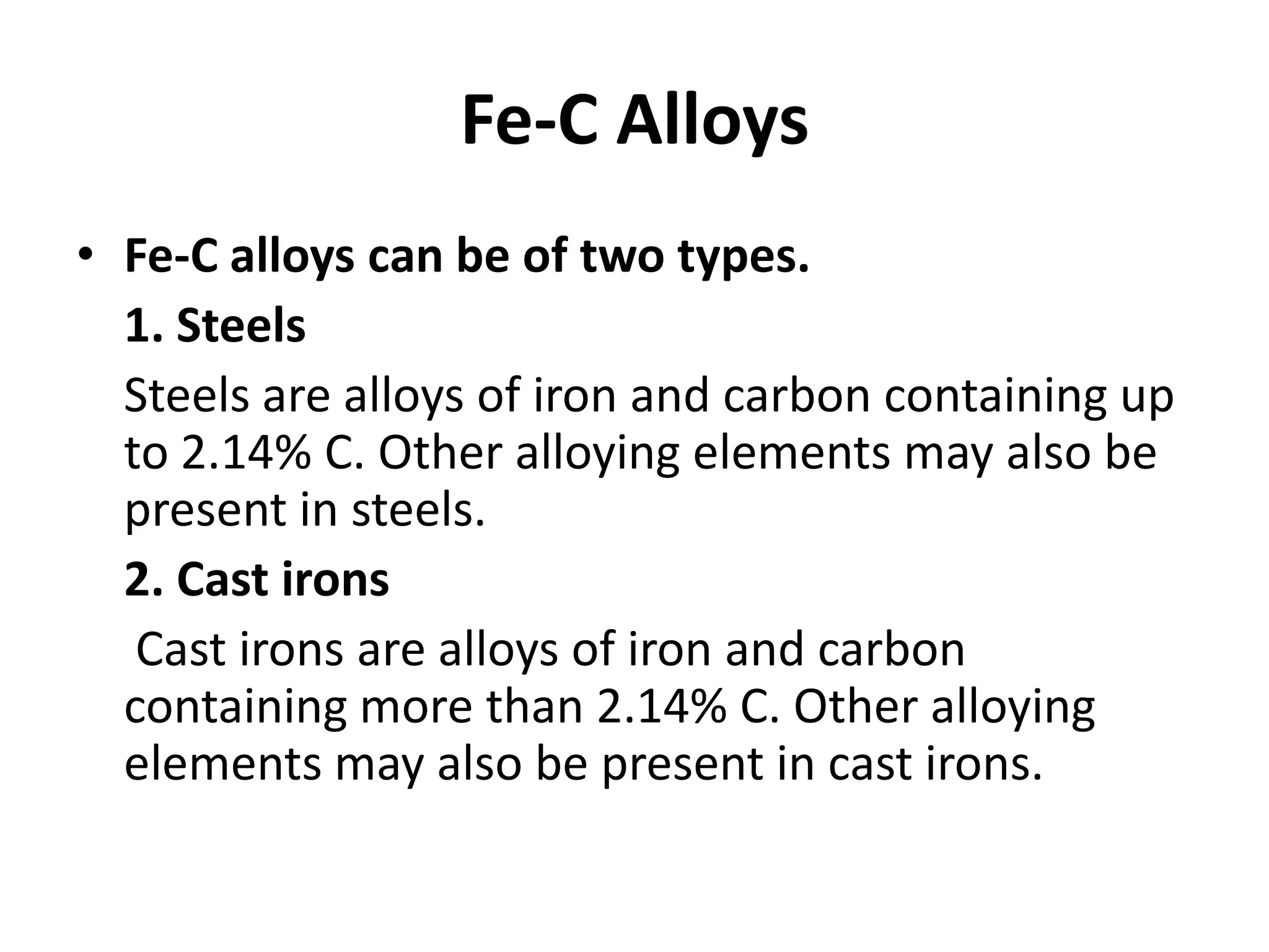 Fe-C diagram | PPTX