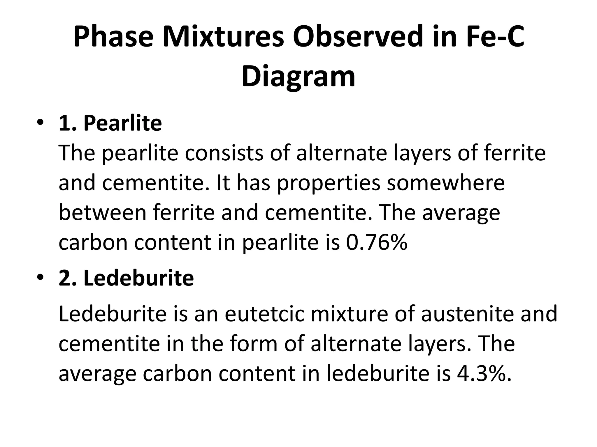 Fe-C diagram | PPTX