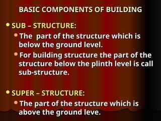 FE-COMP OF BUILDING -FOUND-LECT hytredgk | PPT