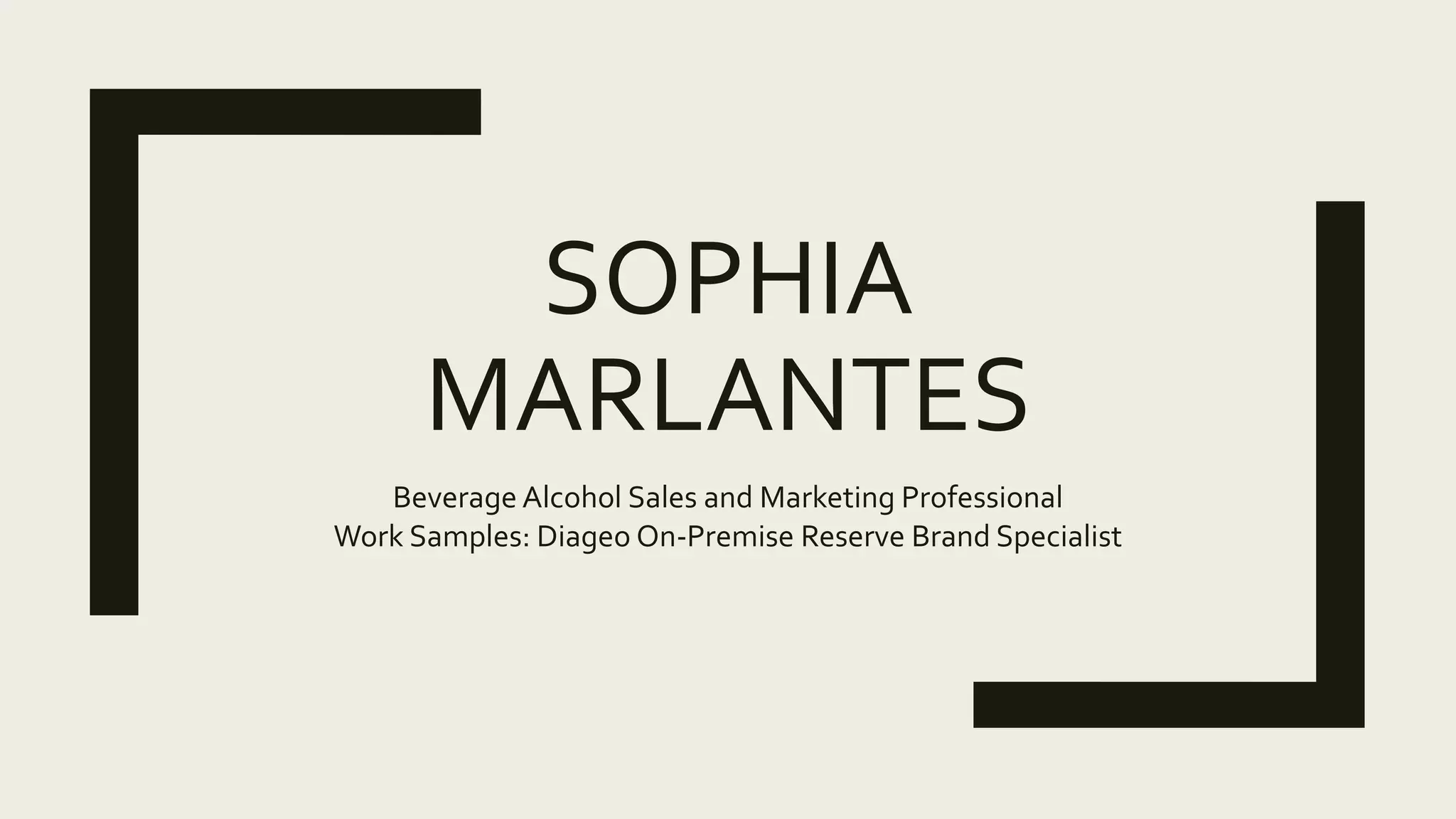Sophia Marlantes AA Activation Photos | PPT