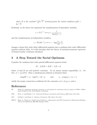 PDE Constrained Optimization and the Lambert W-Function | PDF