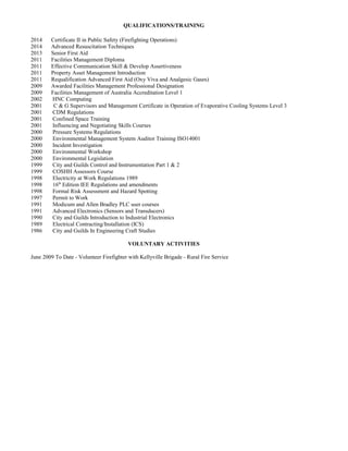 Mark Unwin CV Oct 16 | PDF