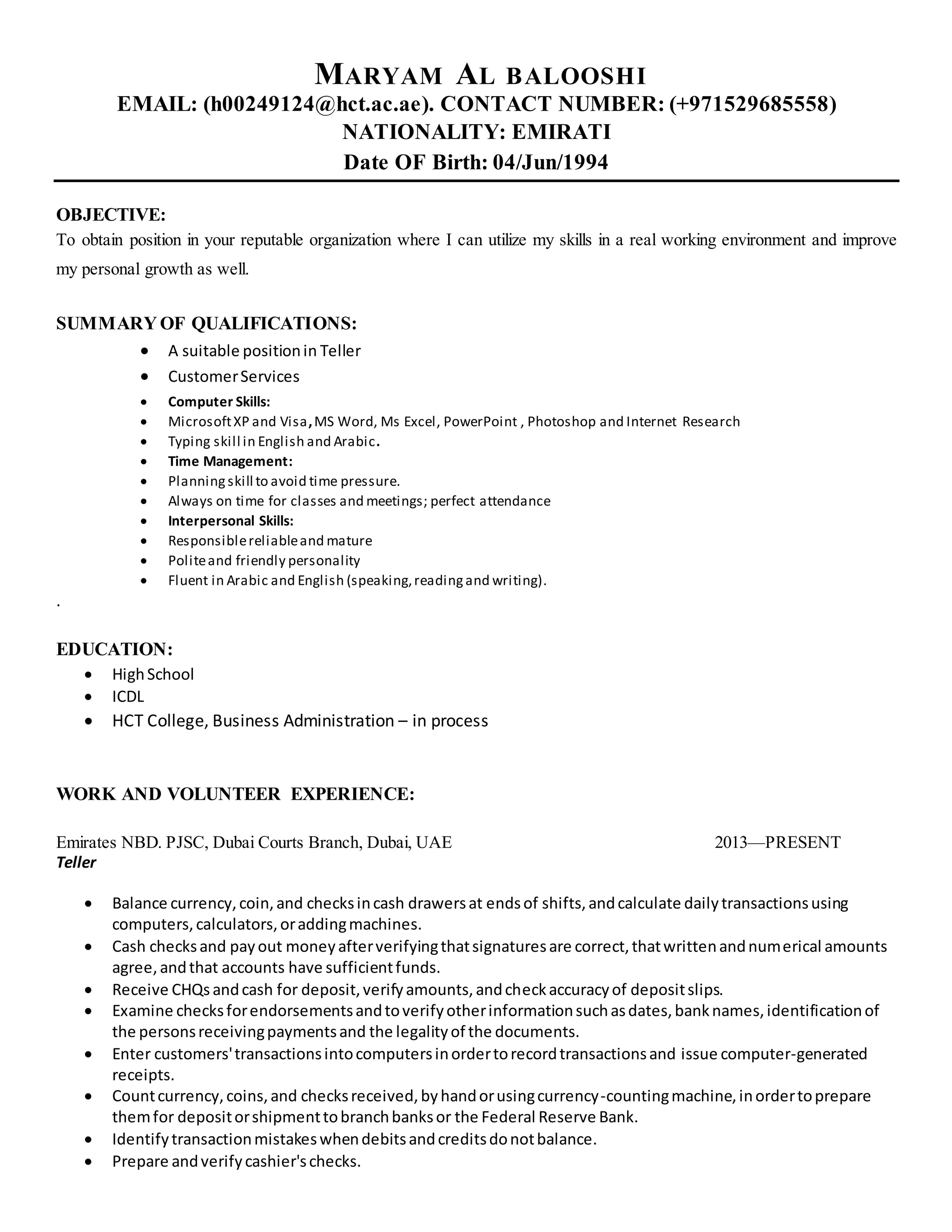 CV. mryana | DOCX | Business | Business and Finance