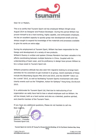 Tsuunami reference letters | PDF