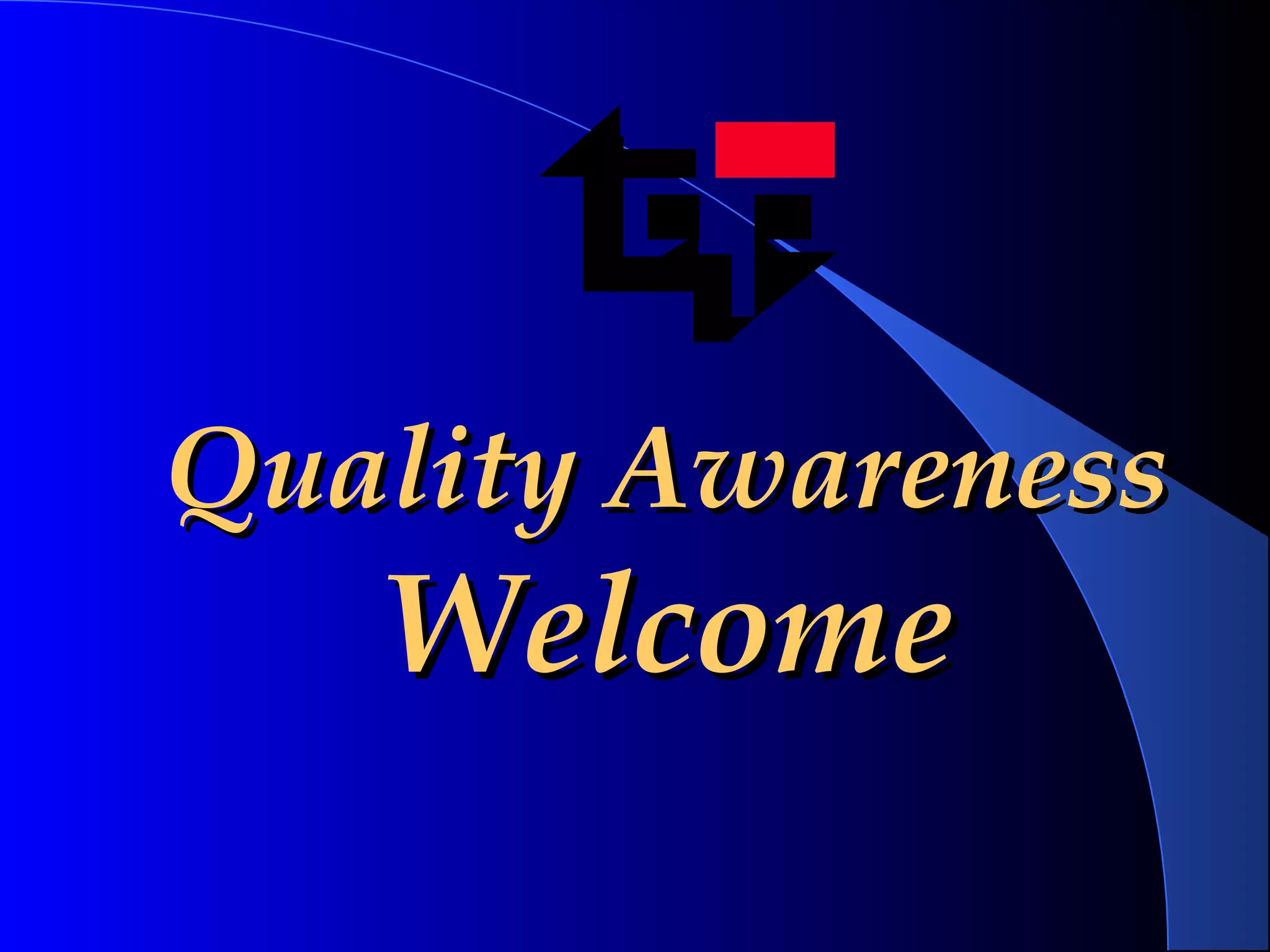 TAP Quality Awareness Training | PPT