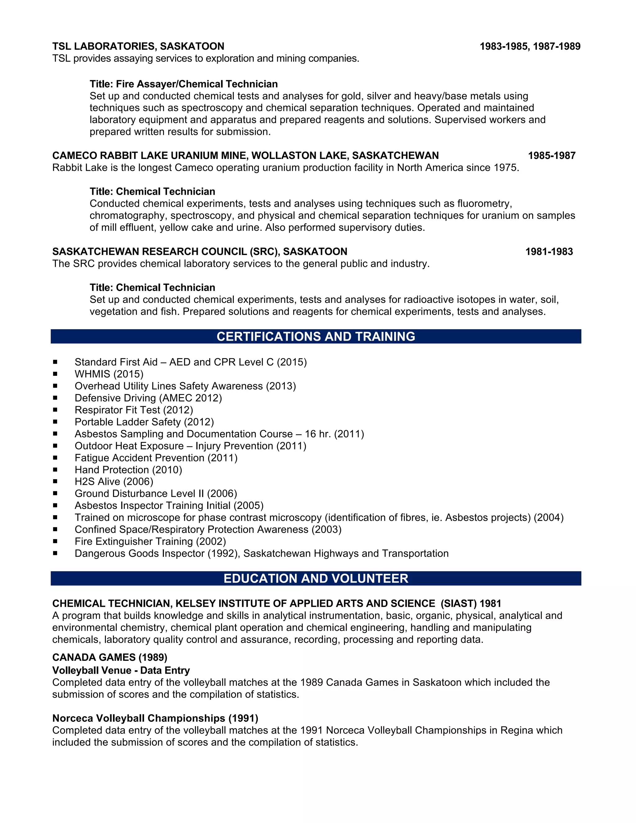 Terry Schaffer Resume Final 11 June 15 | PDF