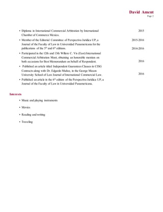 Curriculum Vitae | DOCX