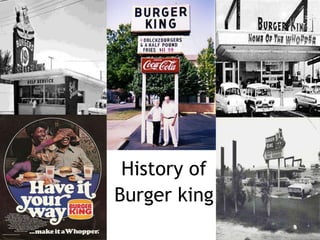 Presentation on Burger king industry | PPTX