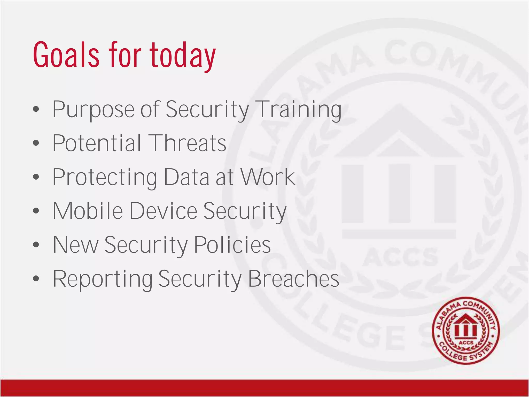 Information Security Awareness Training | PDF