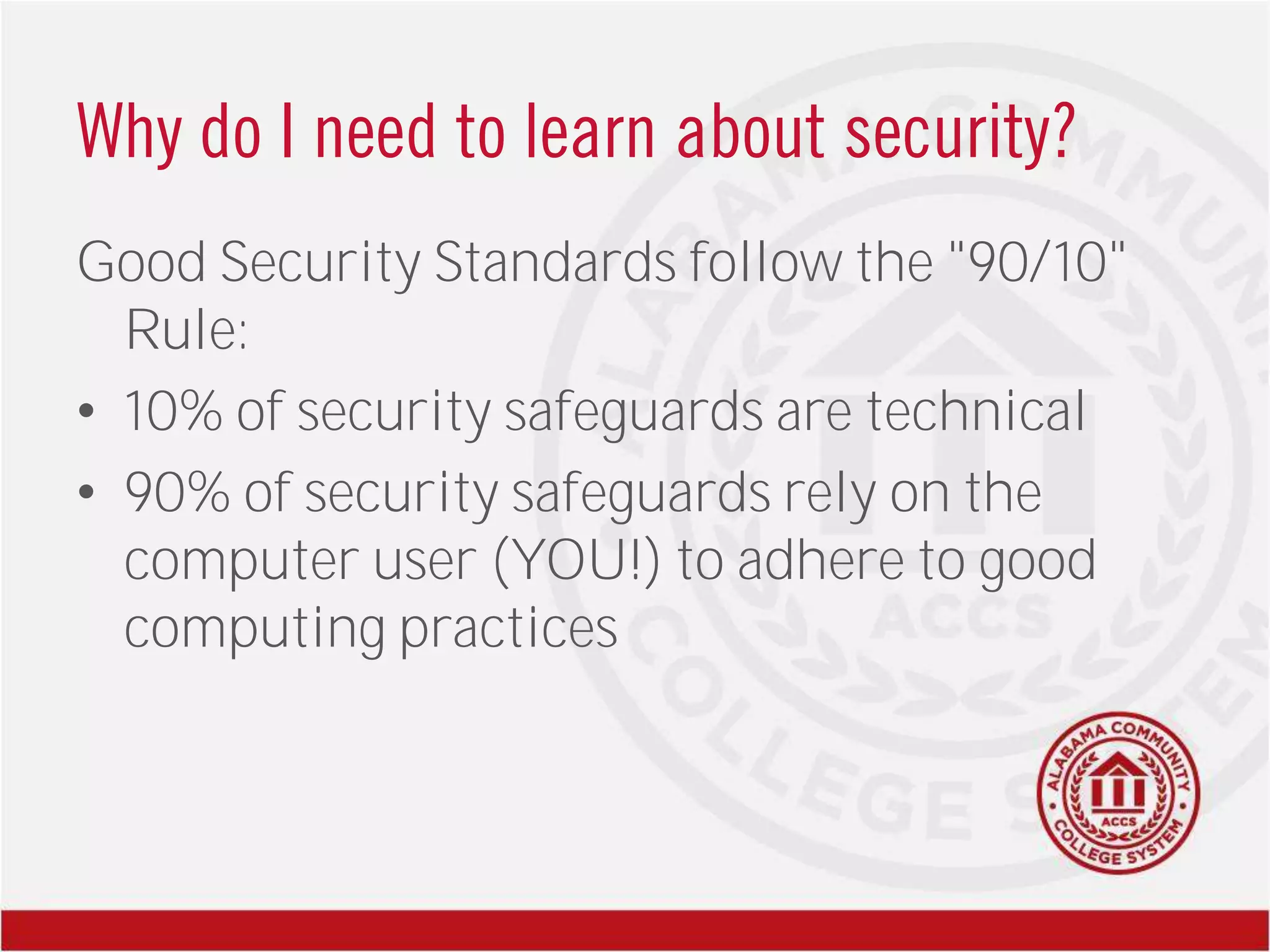 Information Security Awareness Training | PDF