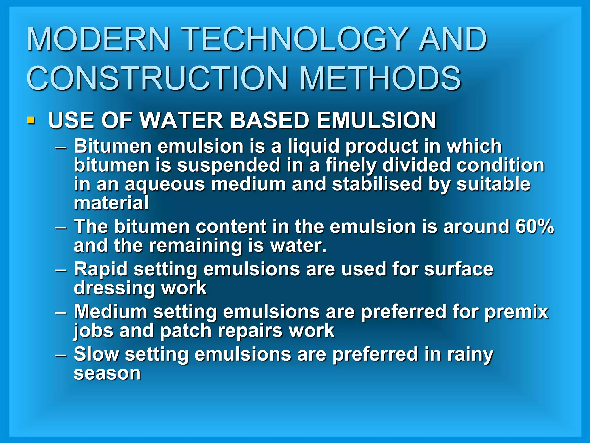 ROAD CONSTRUCTION METHOD final | PPTX