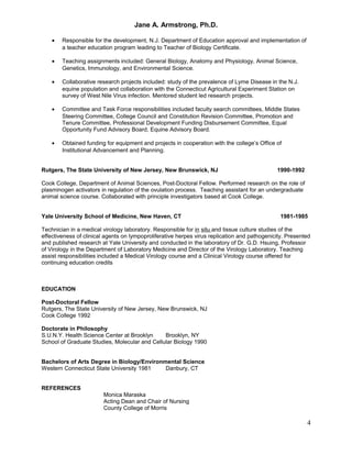 Curriculum Vitae | DOC