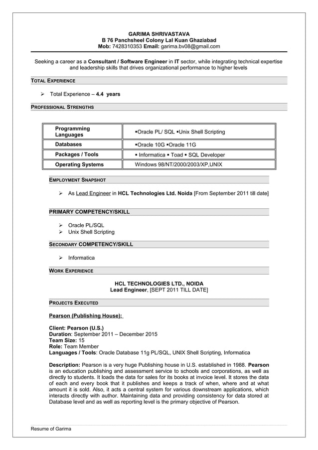 Garima_Resume | DOC