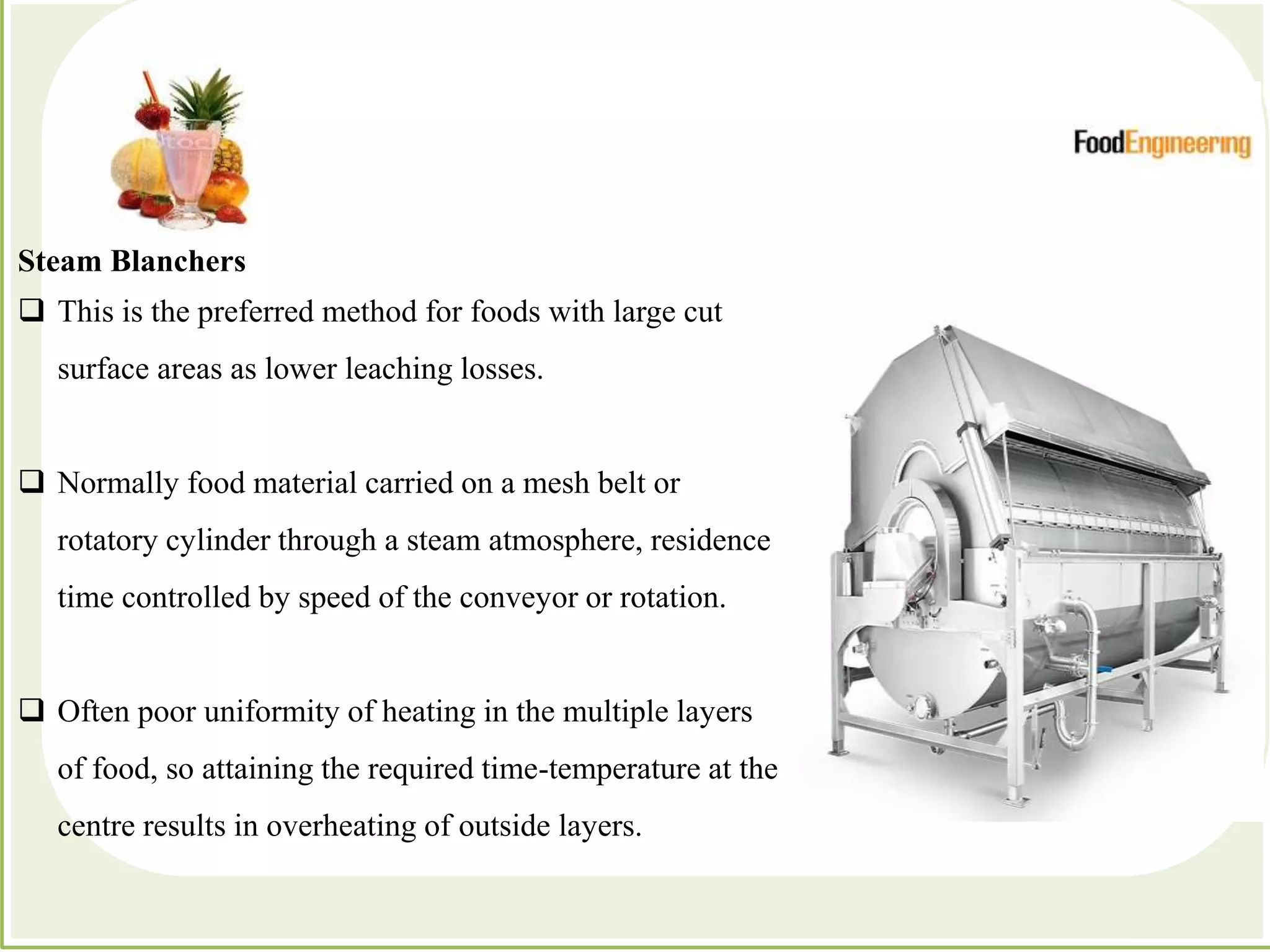 thermal processing of food | PPTX