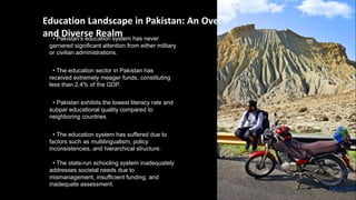 Challenge And Recommendations Of Pakistan Education Sector Pptx