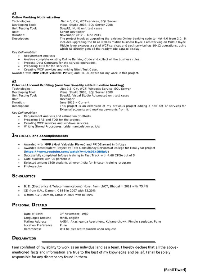 Rahil Resume | PDF