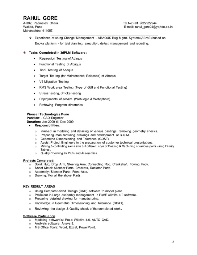 Rahul_Resume | PDF
