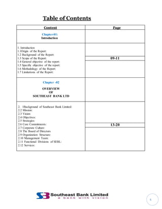 An Internship report on Evaluation of Credit Risk management | PDF