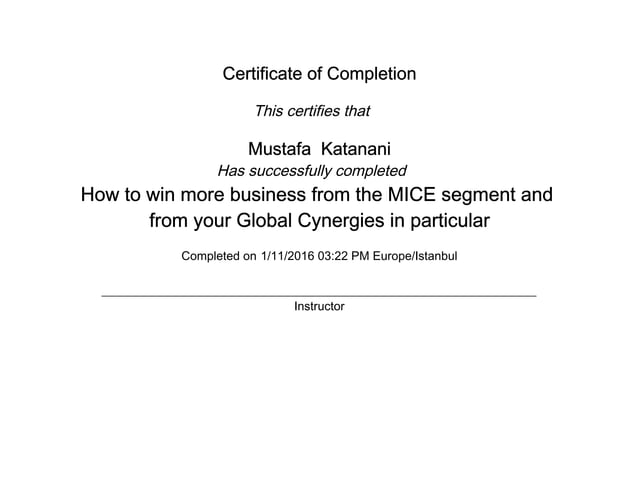 How to win more business from the MICE segment | PDF