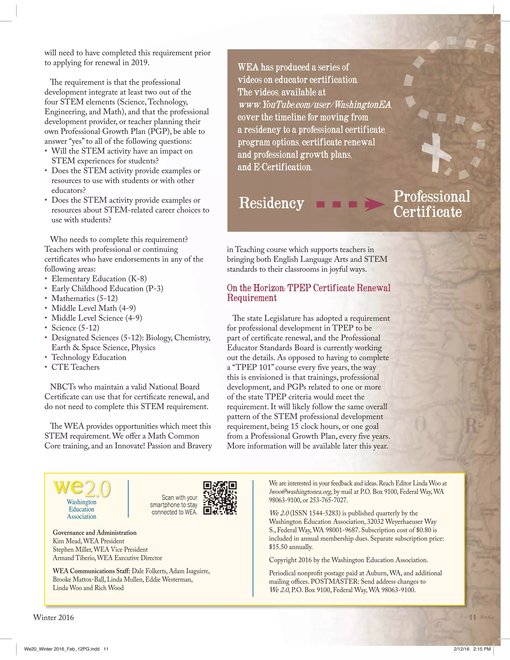 WE 2.0 Certification article | PDF