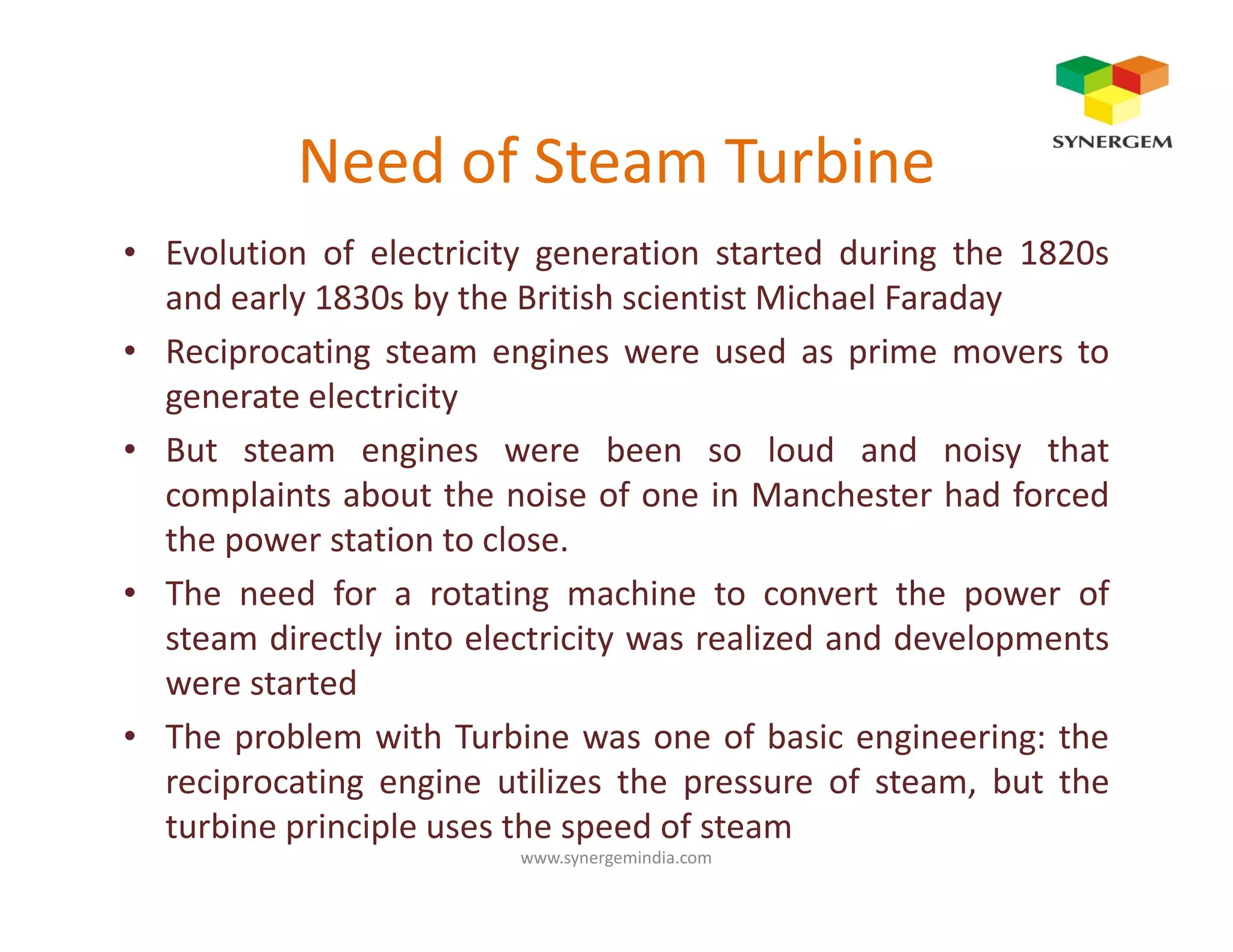 P2 Steam Turbine Evolution | PDF