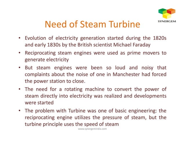 P2 Steam Turbine Evolution | PPT