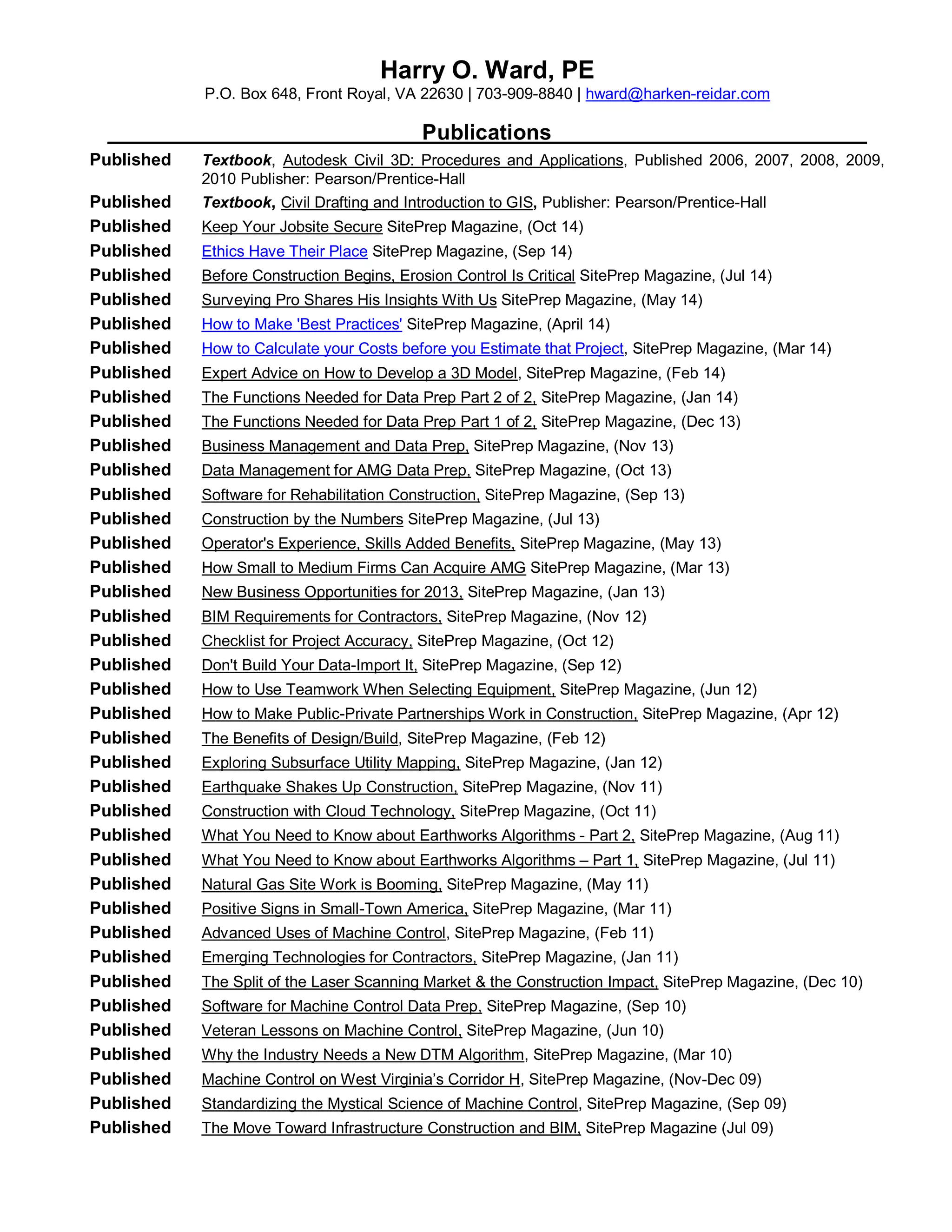 Ward-Speaking-Engagements-publications | PDF