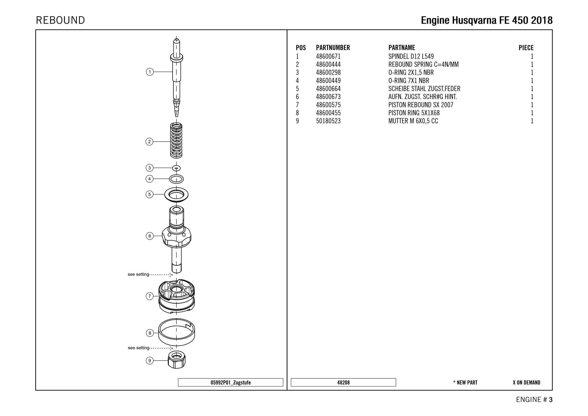Fe 450 2018 moteur | PDF
