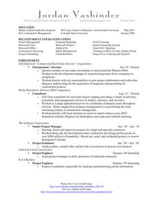JVasbinderResume 6.25.15