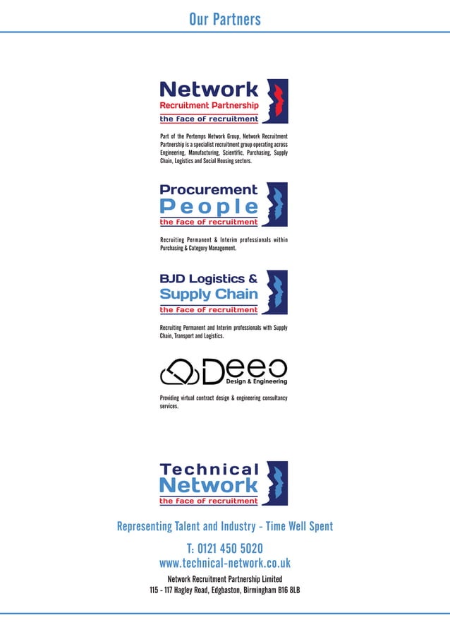 TECHNICAL NETWORK BROCHURE | PDF