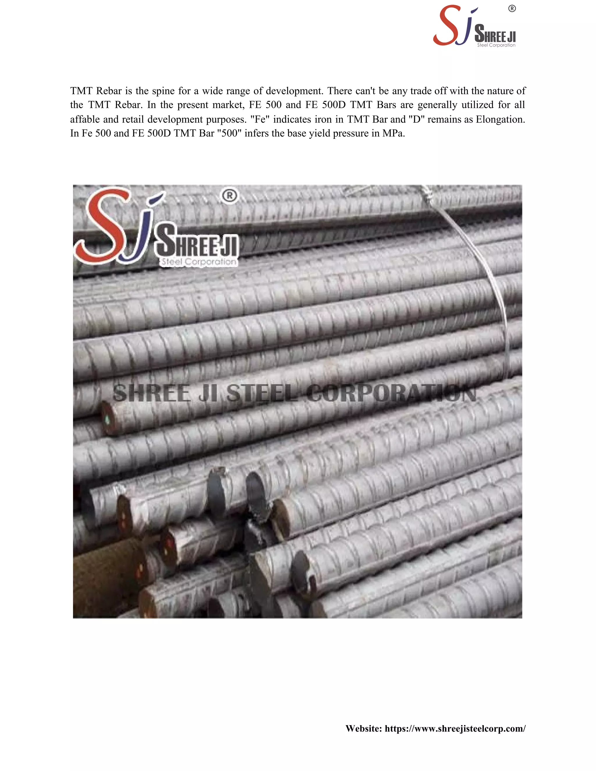 Fe 500 steel tmt bar | PDF