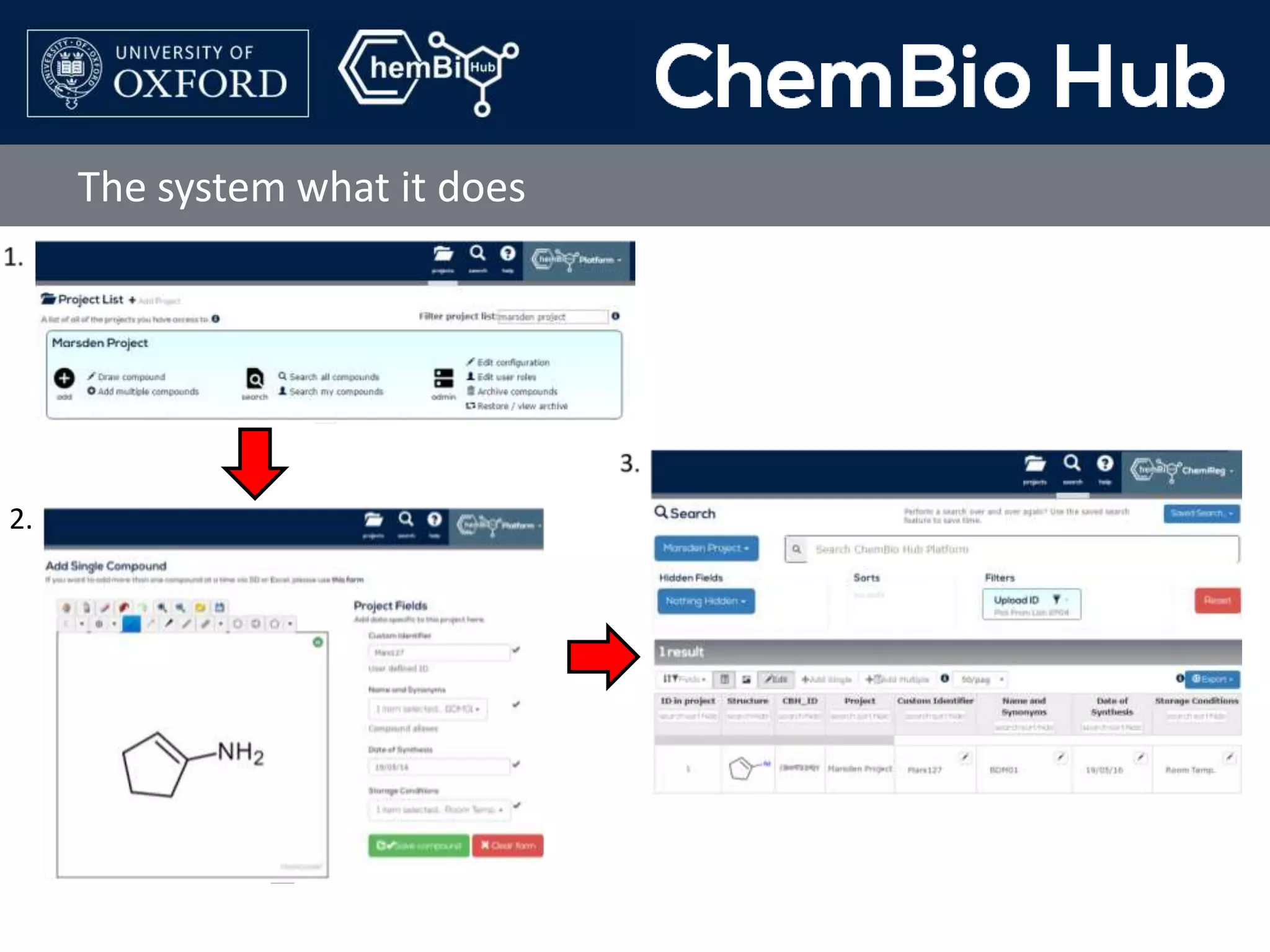 ChemBio Hub demostration guide | PPTX | Operating Systems | Computer ...