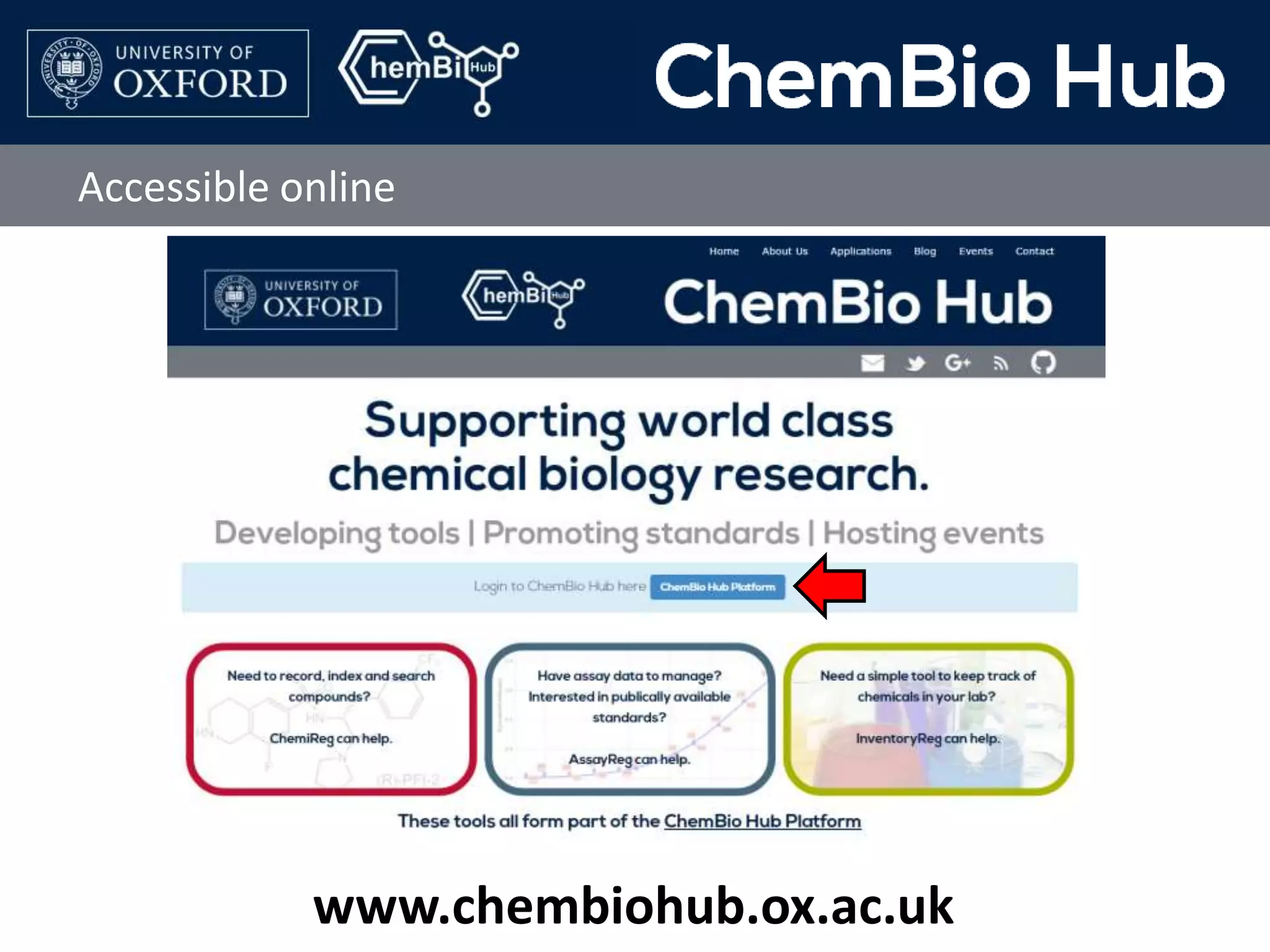 ChemBio Hub demostration guide | PPTX | Operating Systems | Computer ...