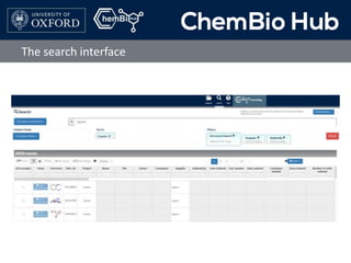 ChemBio Hub demostration guide | PPTX | Operating Systems | Computer ...