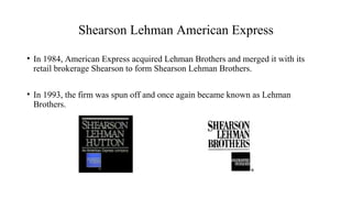 Lehman Brothers | PPT | Financial Industry | Industries